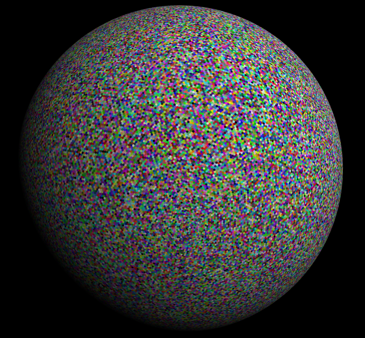 Generating icosahedrons and hexspheres in Rust